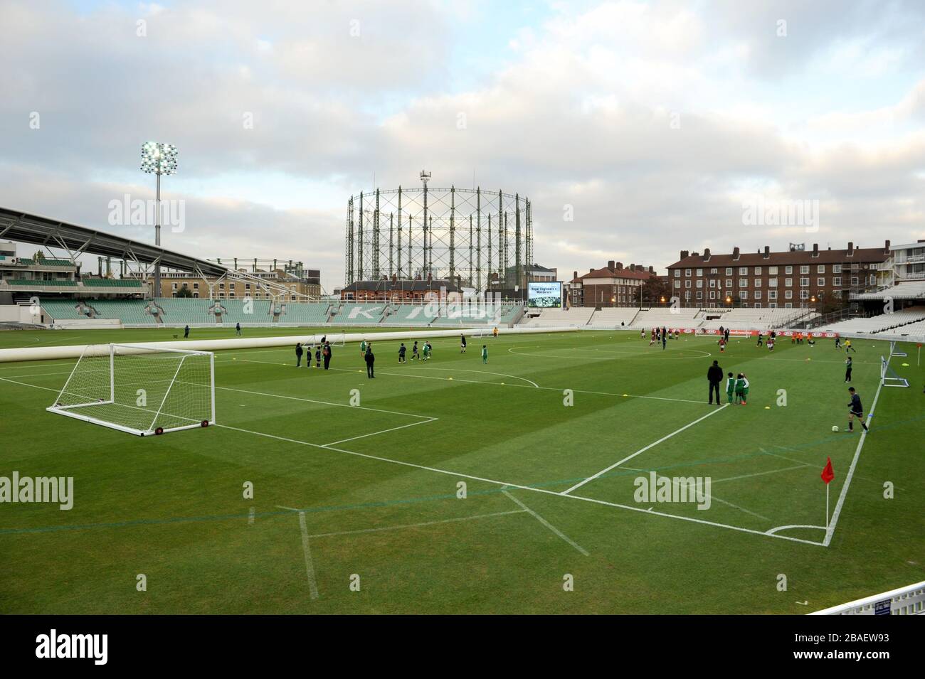 A general view of the Kia Oval during the FA Cup Final Rematch event ...