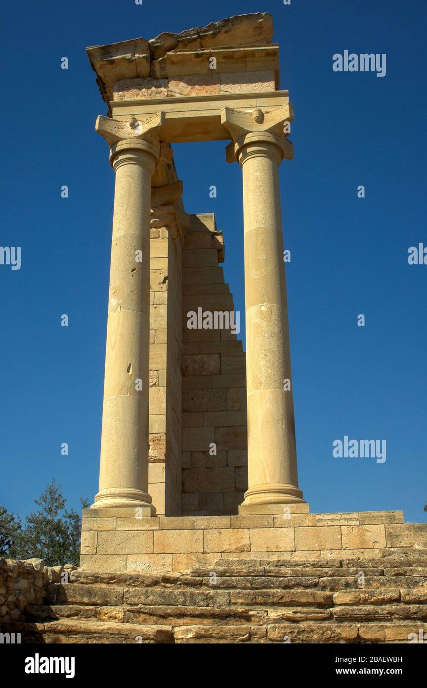 The Sanctuary of Apollo Hylates, Cyprus Stock Photo - Alamy