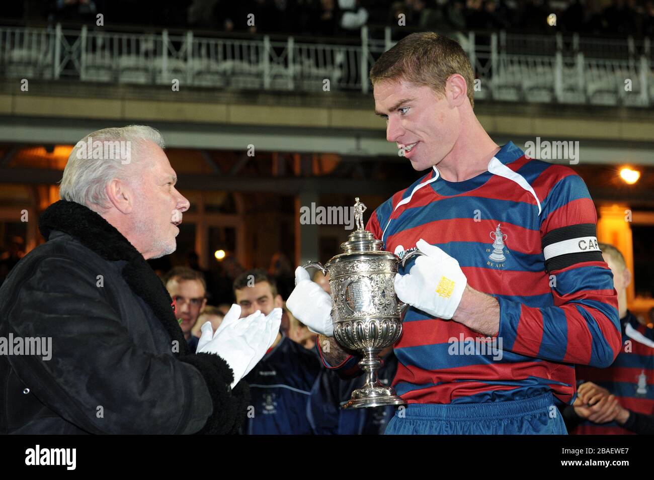 Lance Corporal James Hubbard, captain of the Royal Engineers football ...