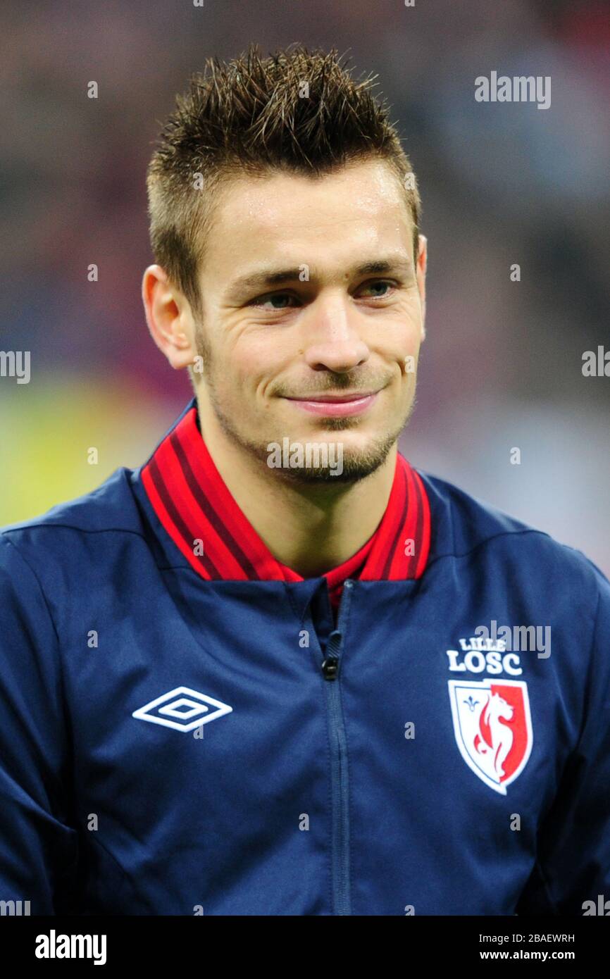 Mathieu Debuchy, Lille Stock Photo - Alamy