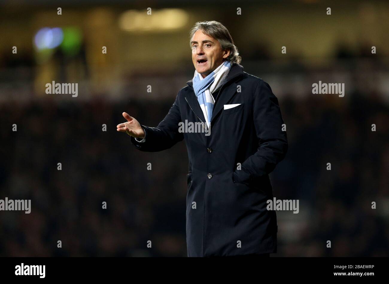 Roberto Mancini, Manchester City manager Stock Photo - Alamy