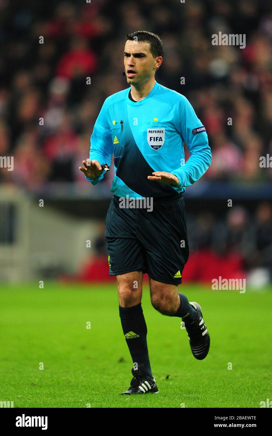 Ovidiu Alin Hategan, Referee Stock Photo - Alamy