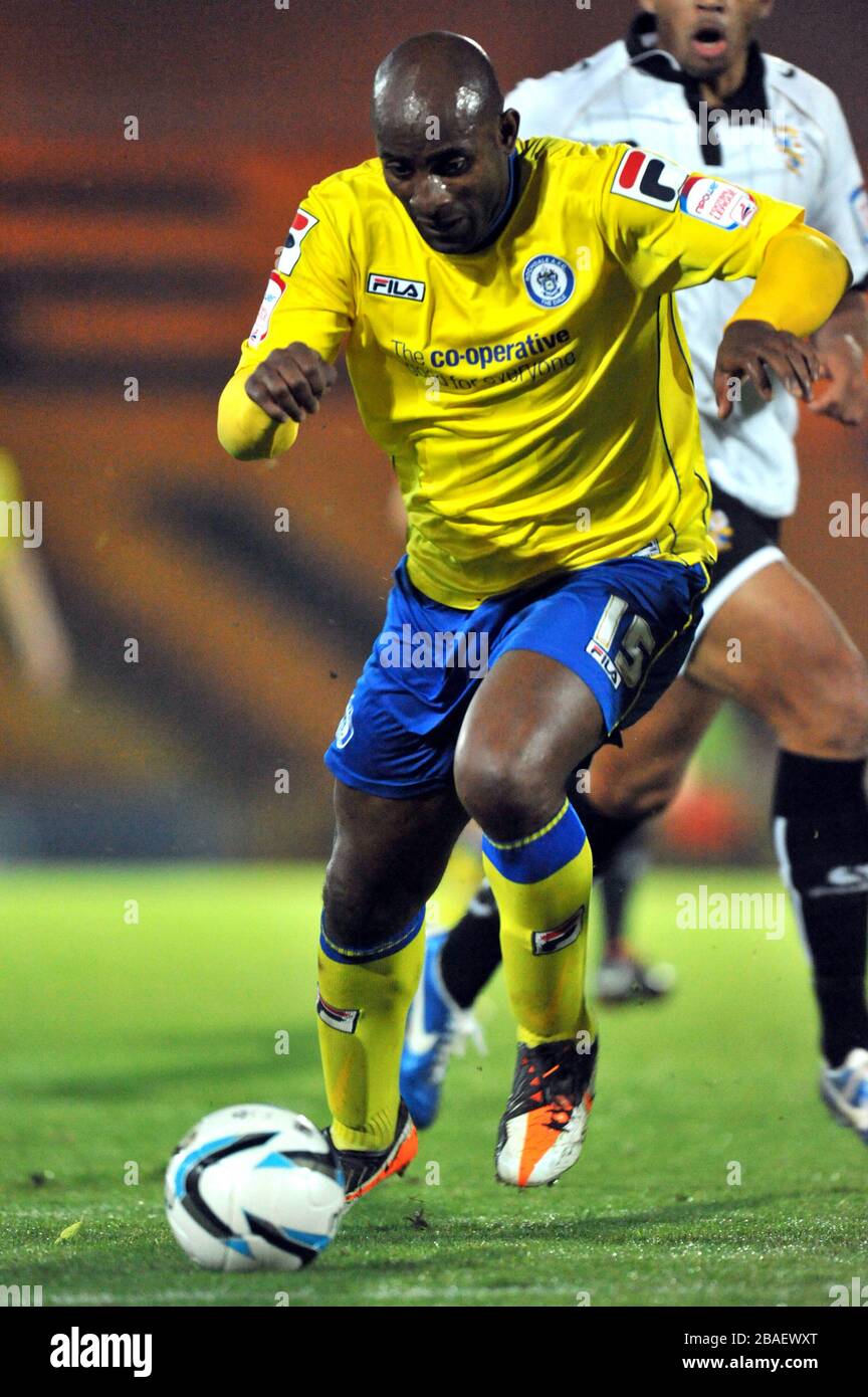 Dele Adebola , Rochdale Stock Photo - Alamy
