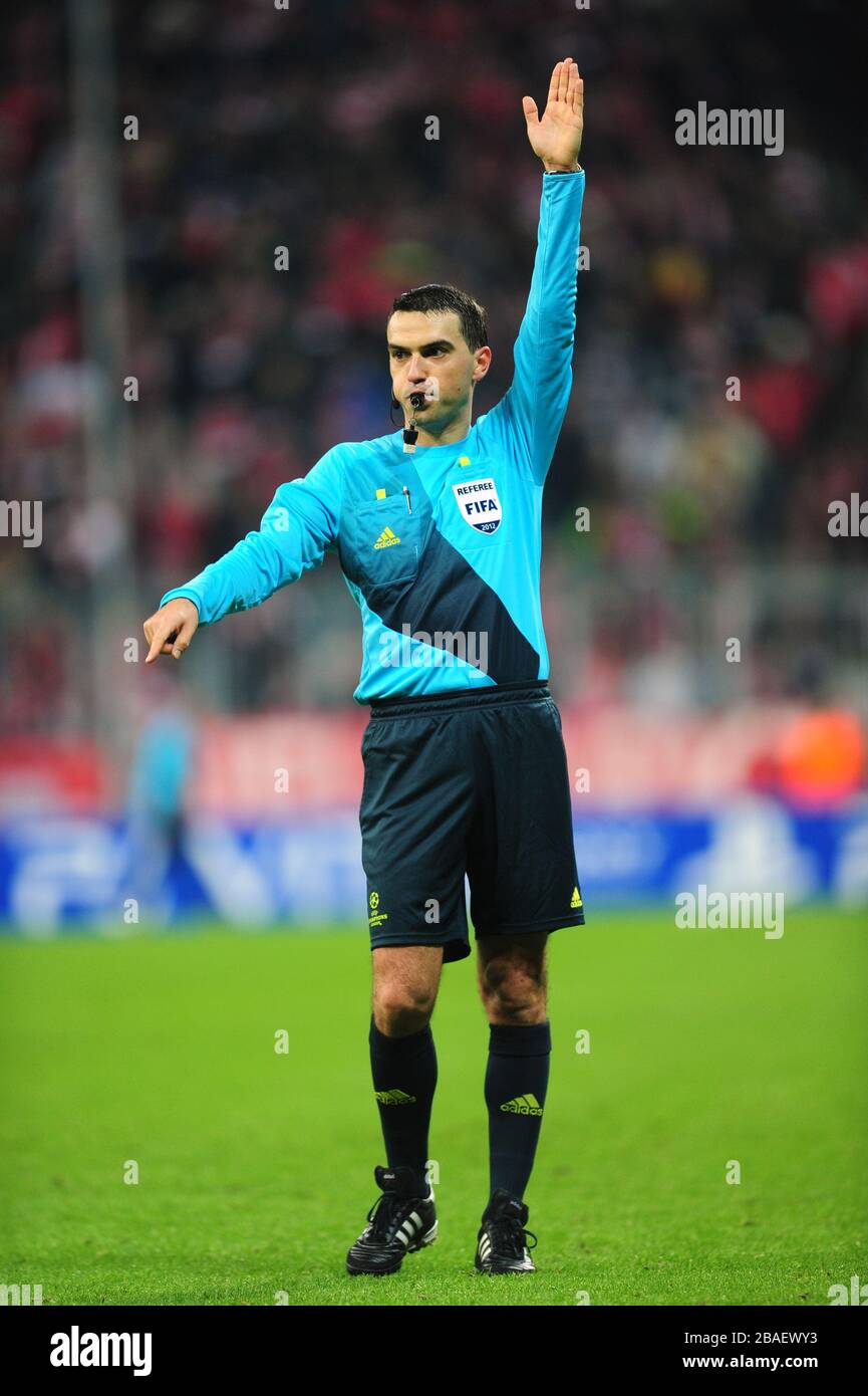 Ovidiu Alin Hategan, Referee Stock Photo - Alamy