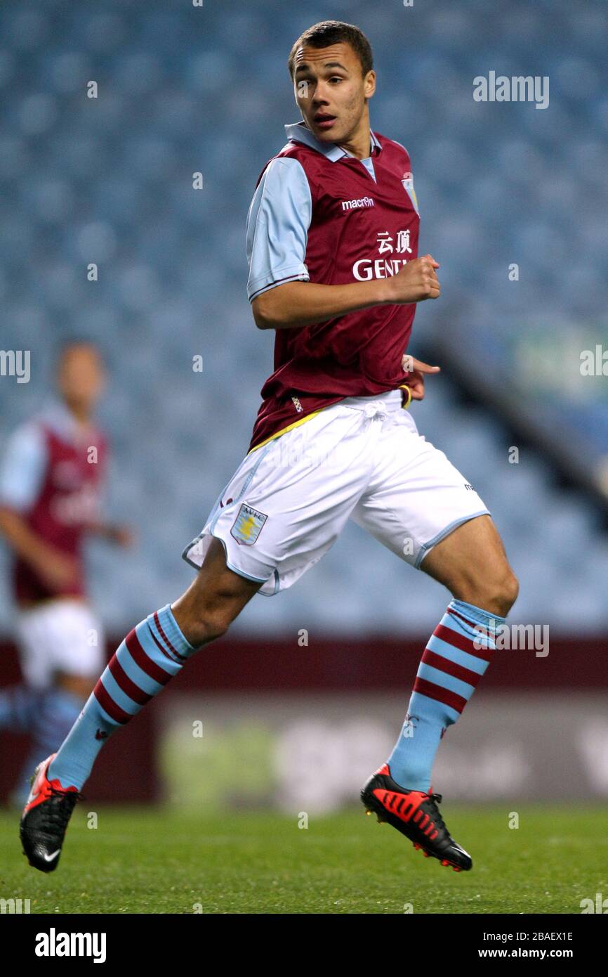Graham Burke, Aston Villa Stock Photo - Alamy
