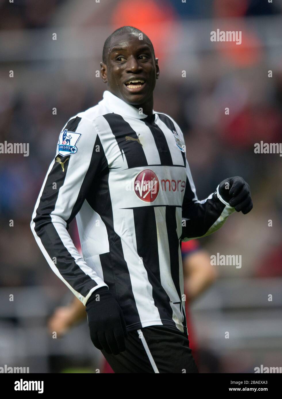 Demba Ba, Newcastle United Stock Photo - Alamy