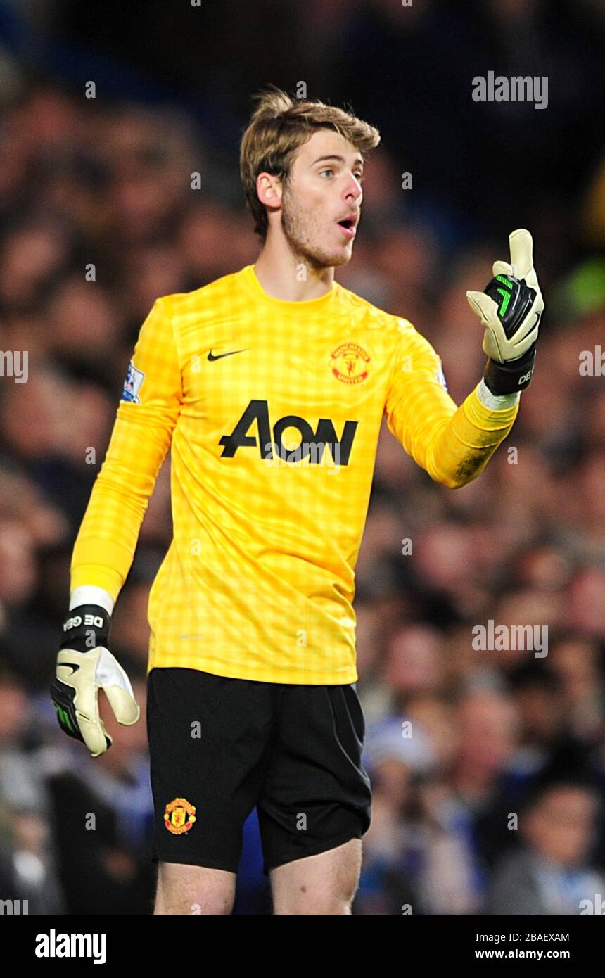 David De Gea, Manchester United goalkeeper Stock Photo - Alamy