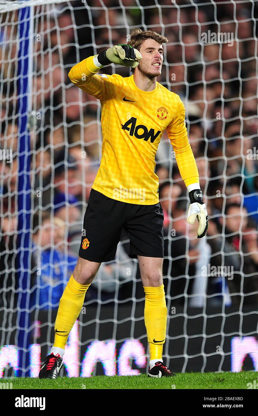 David De Gea, Manchester United goalkeeper Stock Photo - Alamy