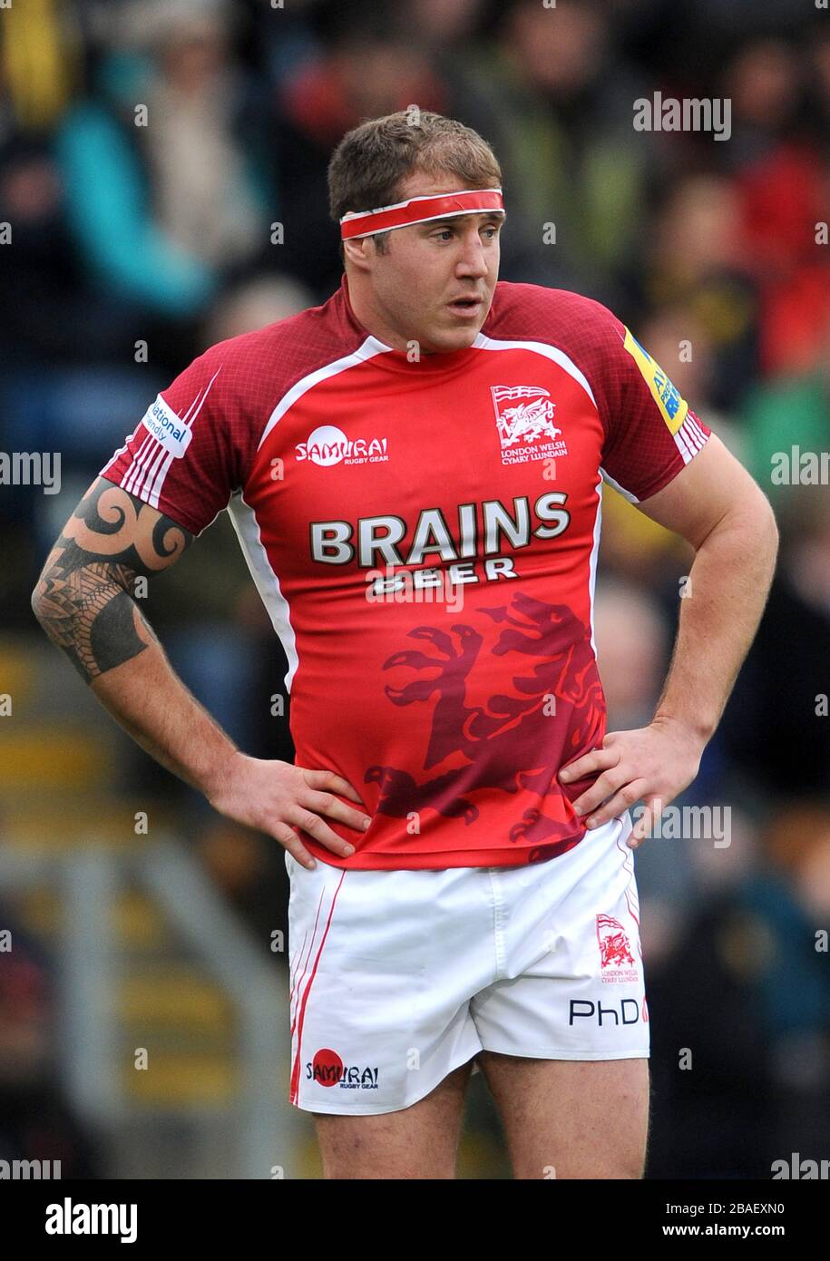 Neil Briggs, London Welsh Stock Photo - Alamy