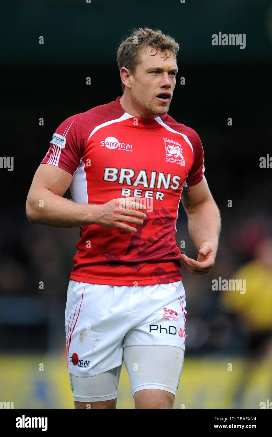 Phil MacKenzie, London Welsh Stock Photo - Alamy