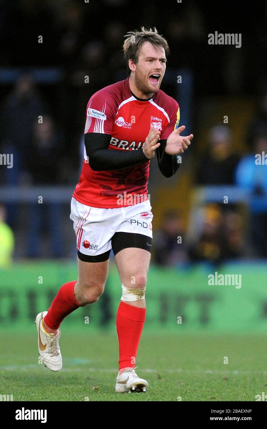 Seb Jewell, London Welsh Stock Photo - Alamy