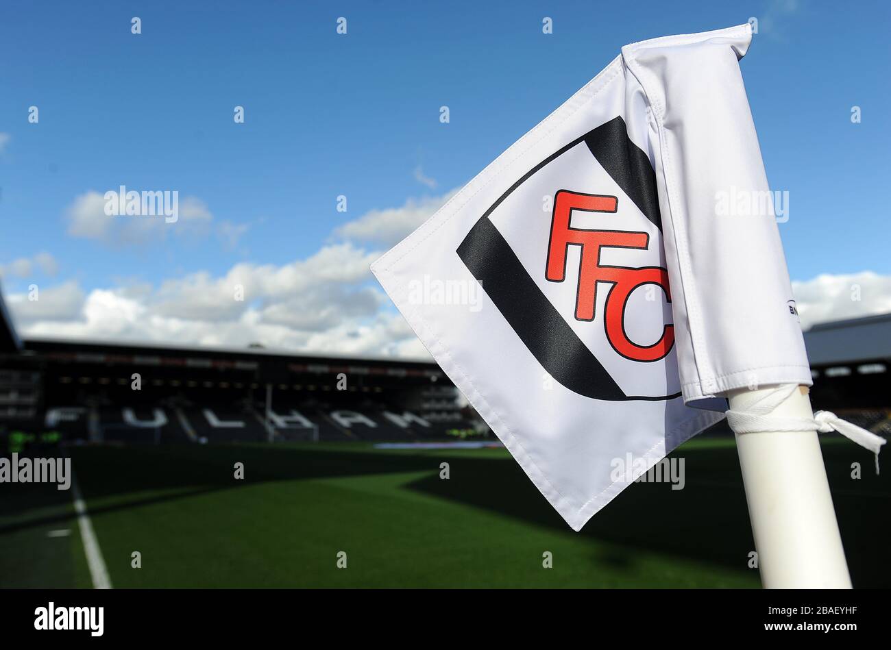 Corner flag view hi-res stock photography and images - Alamy