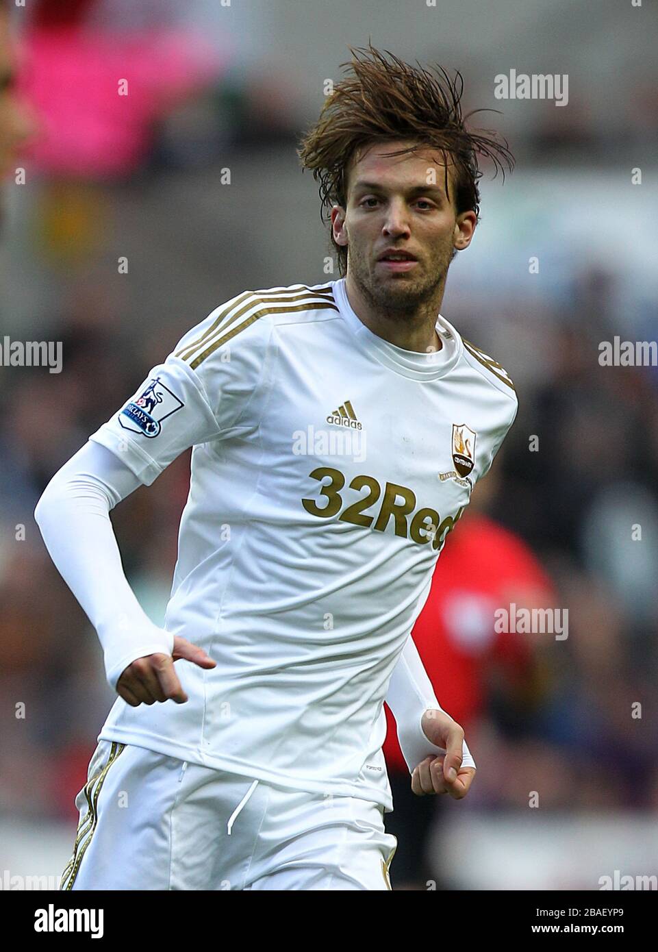 Miguel Michu, Swansea City Stock Photo - Alamy