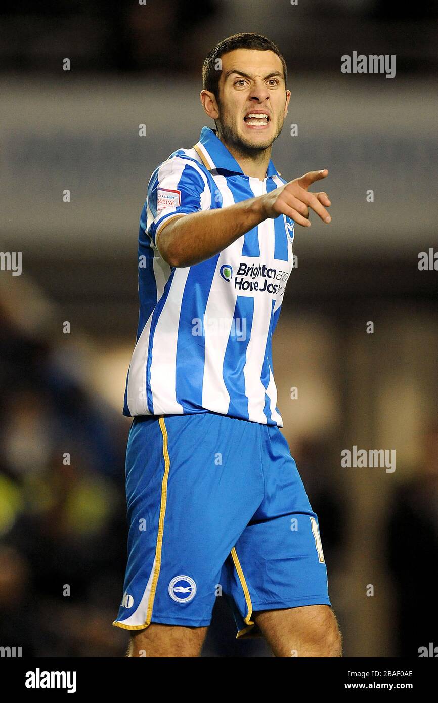 Gary Dicker, Brighton & Hove Albion Stock Photo - Alamy