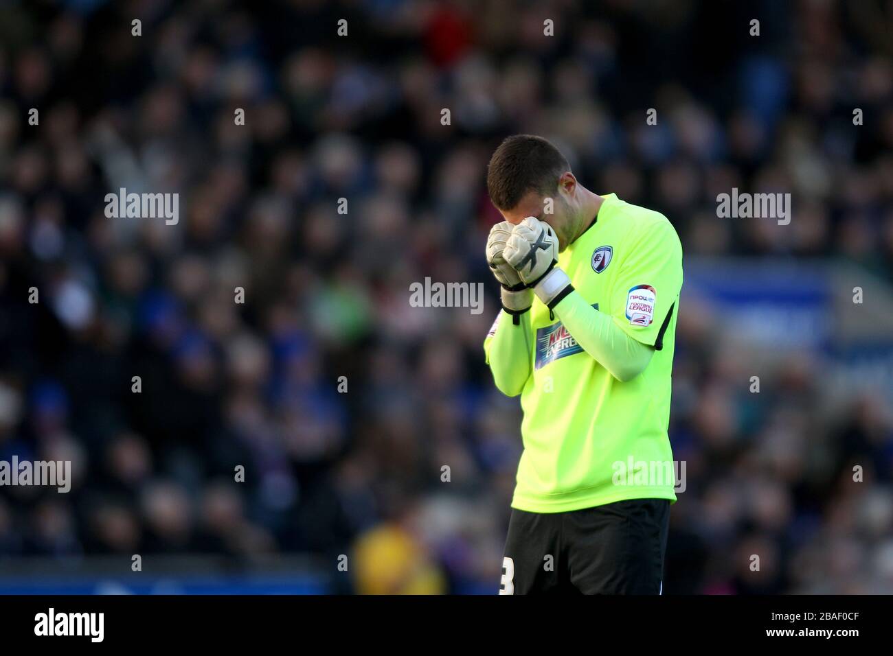 Richard O'Donnell, Chesterfield goalkeeper Stock Photo - Alamy