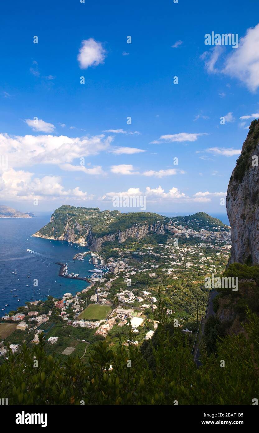 Capri belvedere hi-res stock photography and images - Alamy