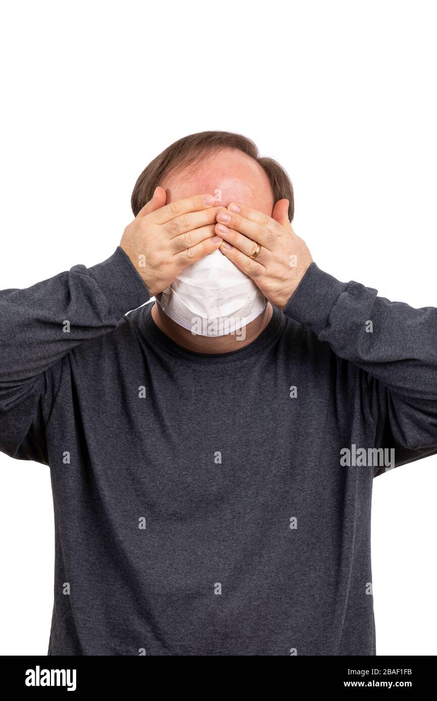 White man mask hi-res stock photography and images - Alamy