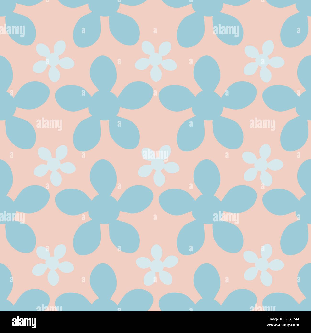 Abstract cowrie shell seamless vector pattern background. Modern mussel ...