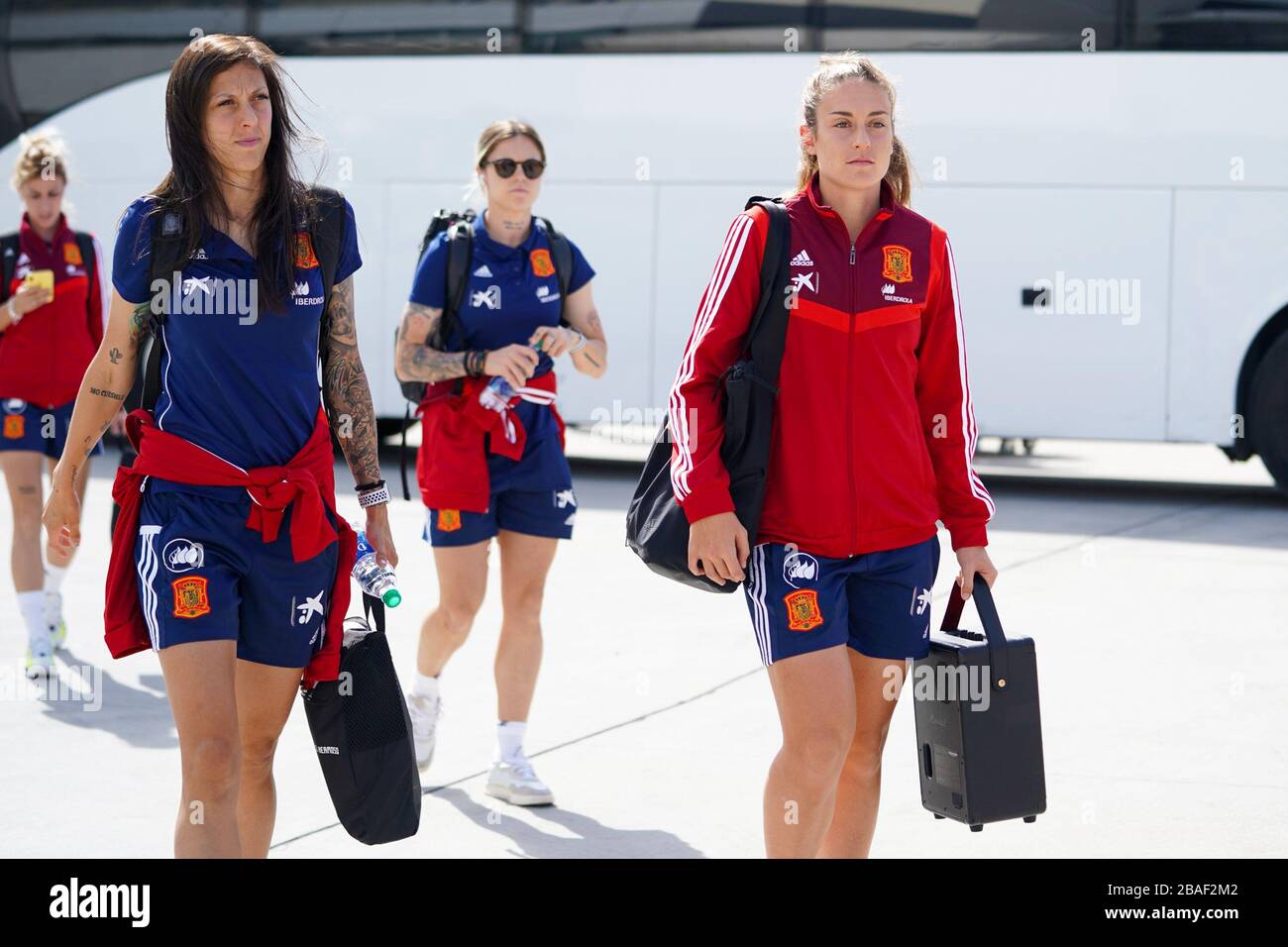 Athletes team japan arrive hi-res stock photography and images - Alamy