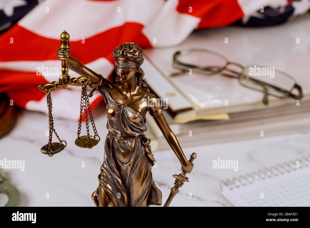 Lady Justice Statue Supreme Court Usa High Resolution Stock Photography ...