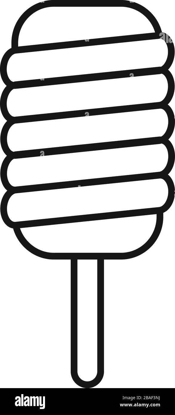 Popsicle Clipart Outline