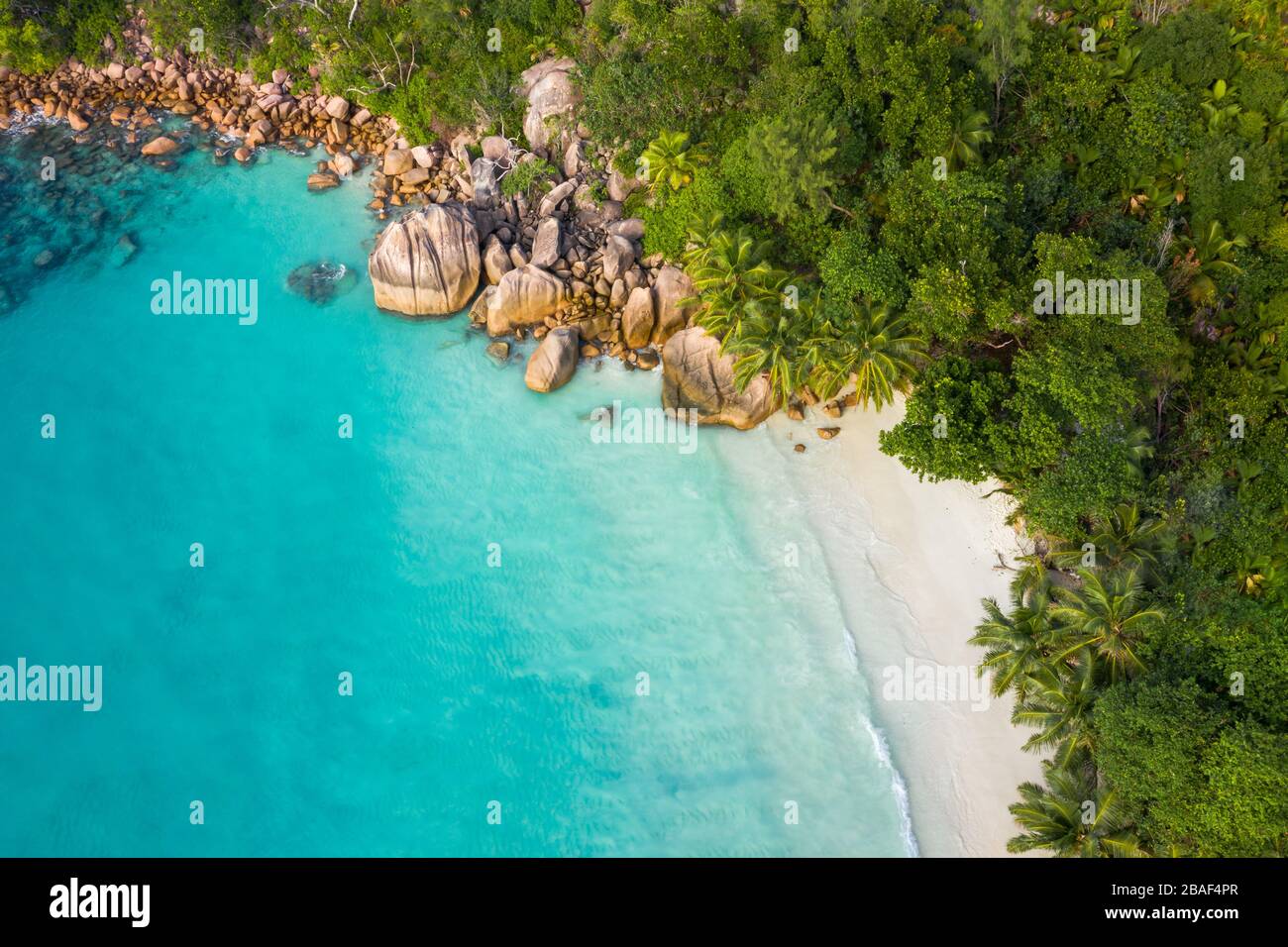 Praslin island aerial hi-res stock photography and images - Alamy