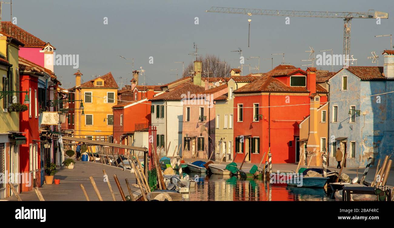Multi coloured houses hi-res stock photography and images - Alamy