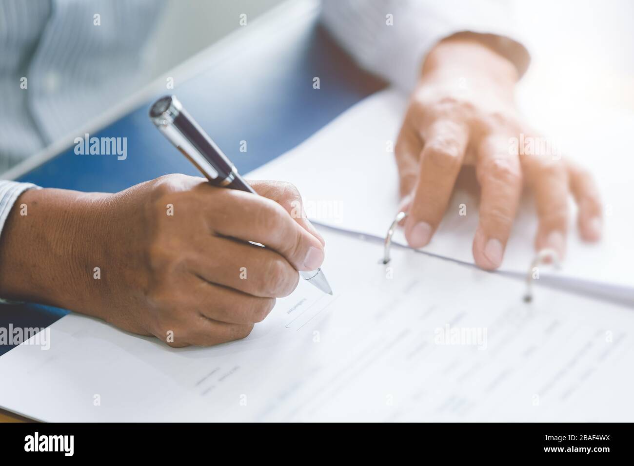 Lawyer handwriting hi-res stock photography and images - Alamy