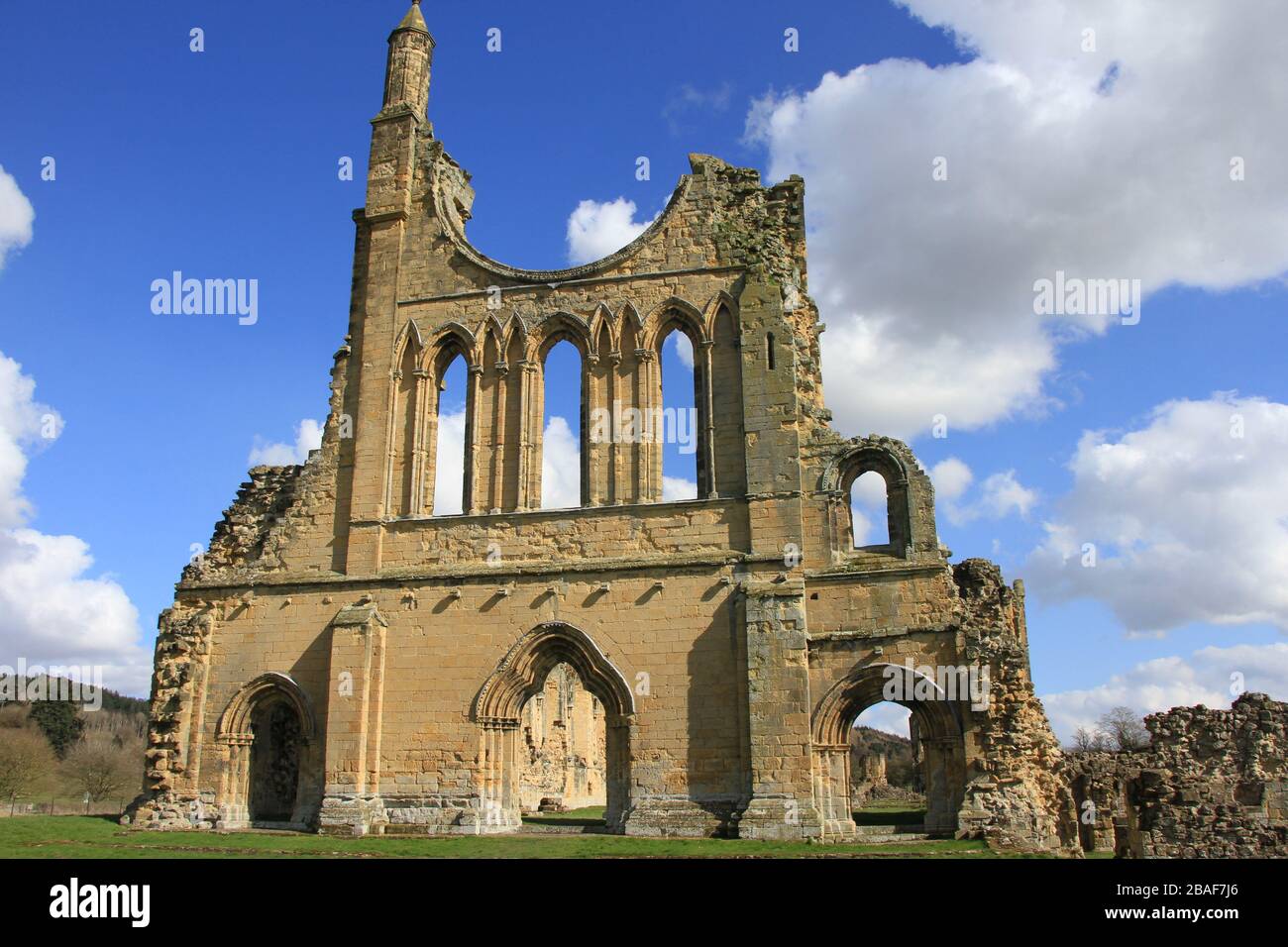 Byland Abbey, North Yorkshire Stock Photo - Alamy