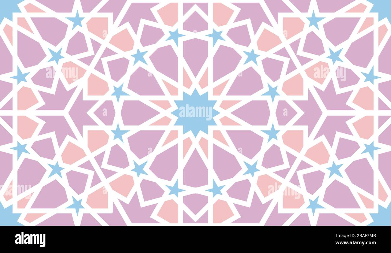 Arabic tile vector seamless pattern Stock Vector Image & Art - Alamy