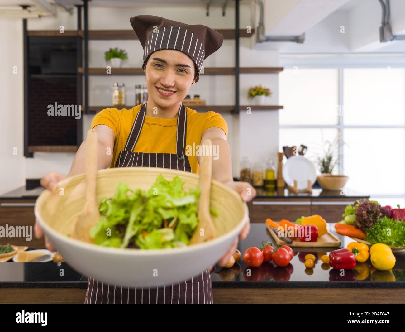 Cook hair cap hi-res stock photography and images - Alamy