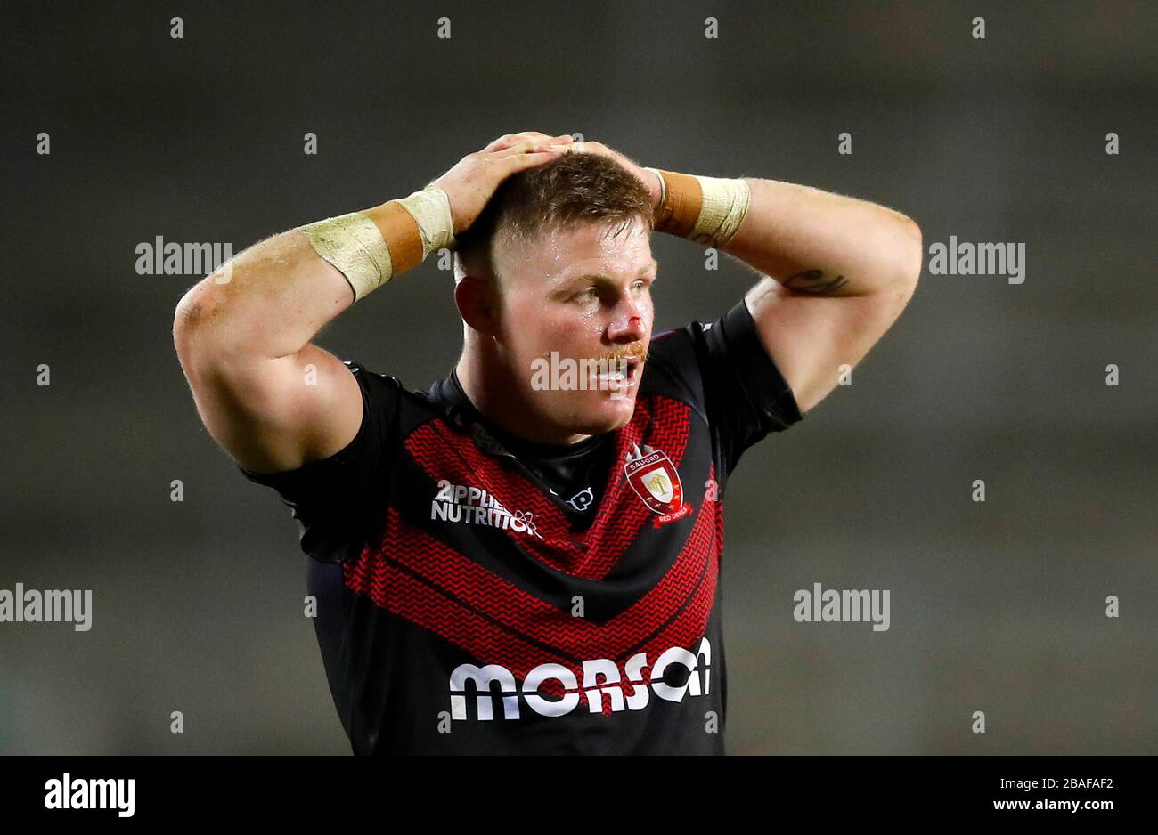 Salford Red Devils' Luke Yates Stock Photo - Alamy