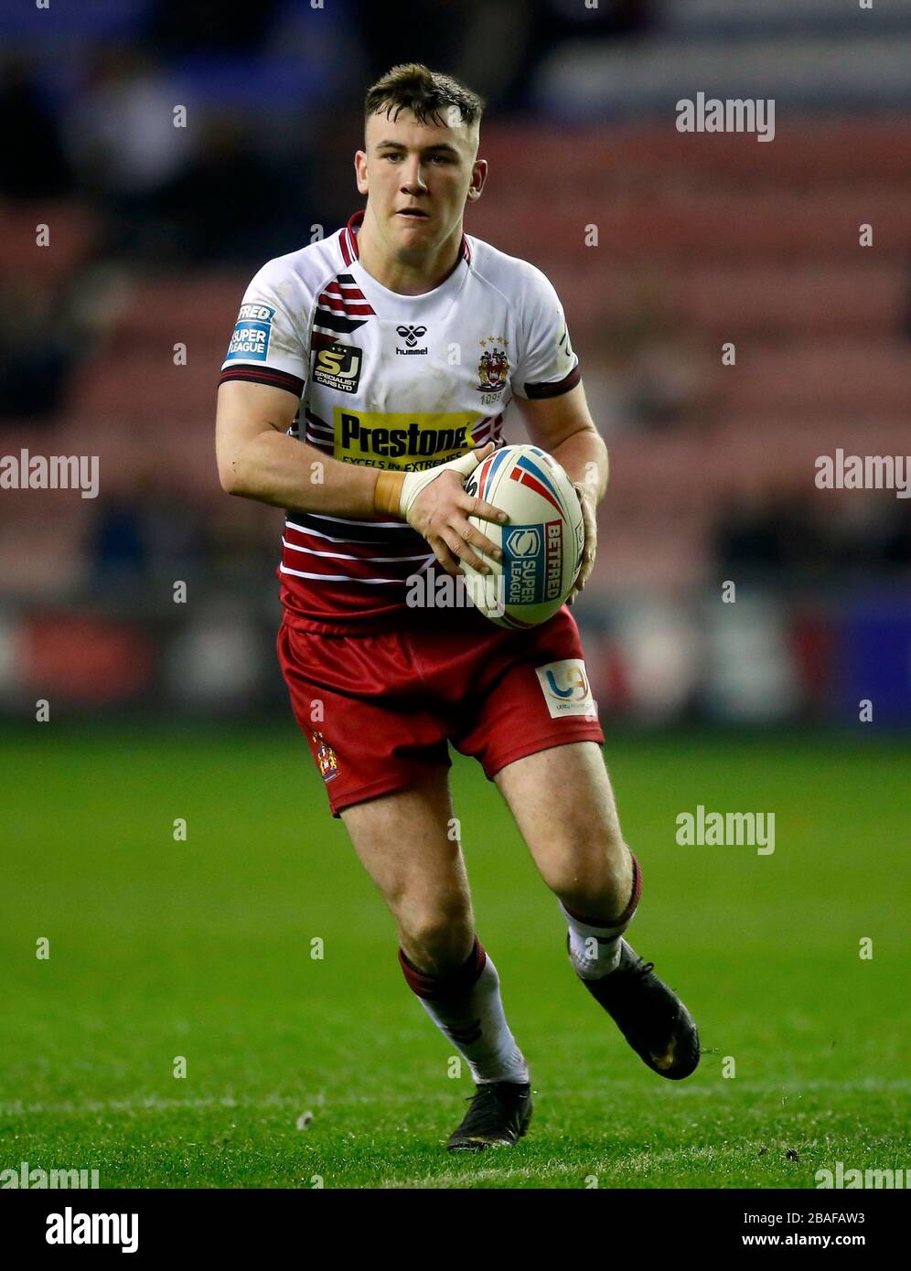 Wigan Warriors' Harry Smith Stock Photo - Alamy
