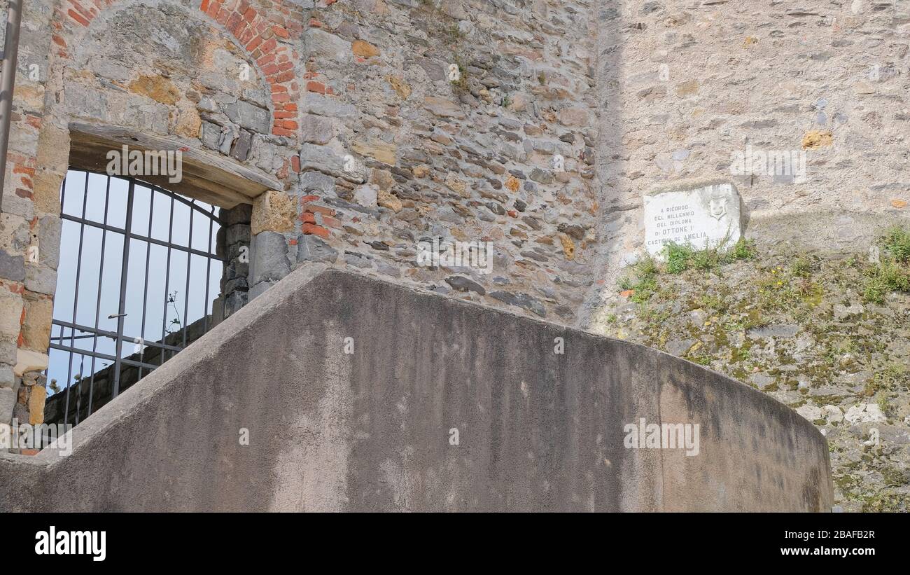The castle of Ameglia, La Spezia, Liguria, Italy Stock Photo - Alamy