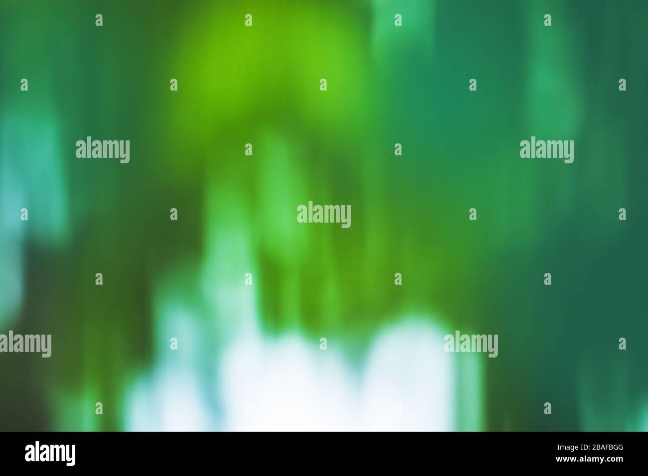 Empty blurred city park background. Green blurred background. Natural ...