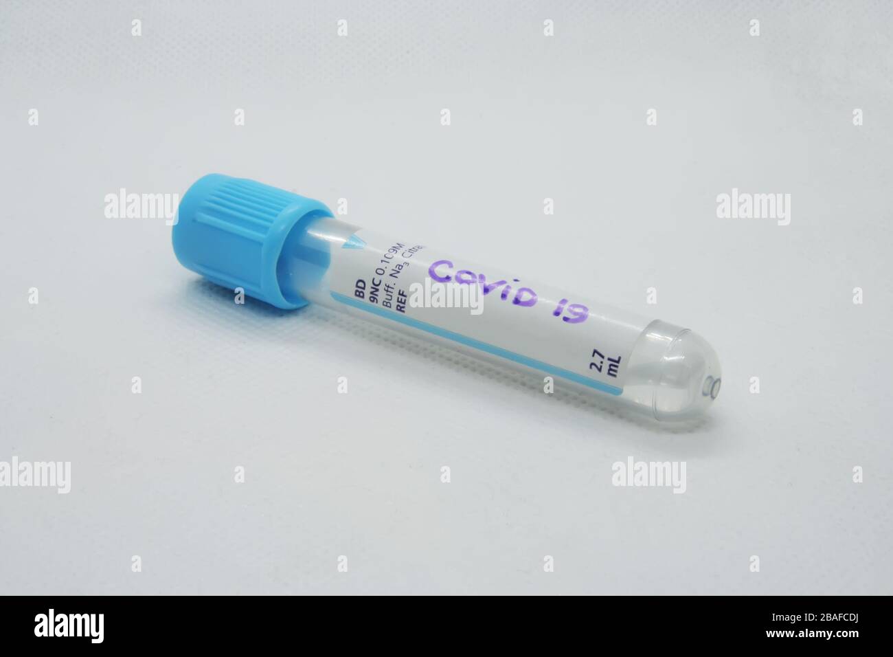 Virus test tube. Testing virus. Viral infection test Stock Photo - Alamy