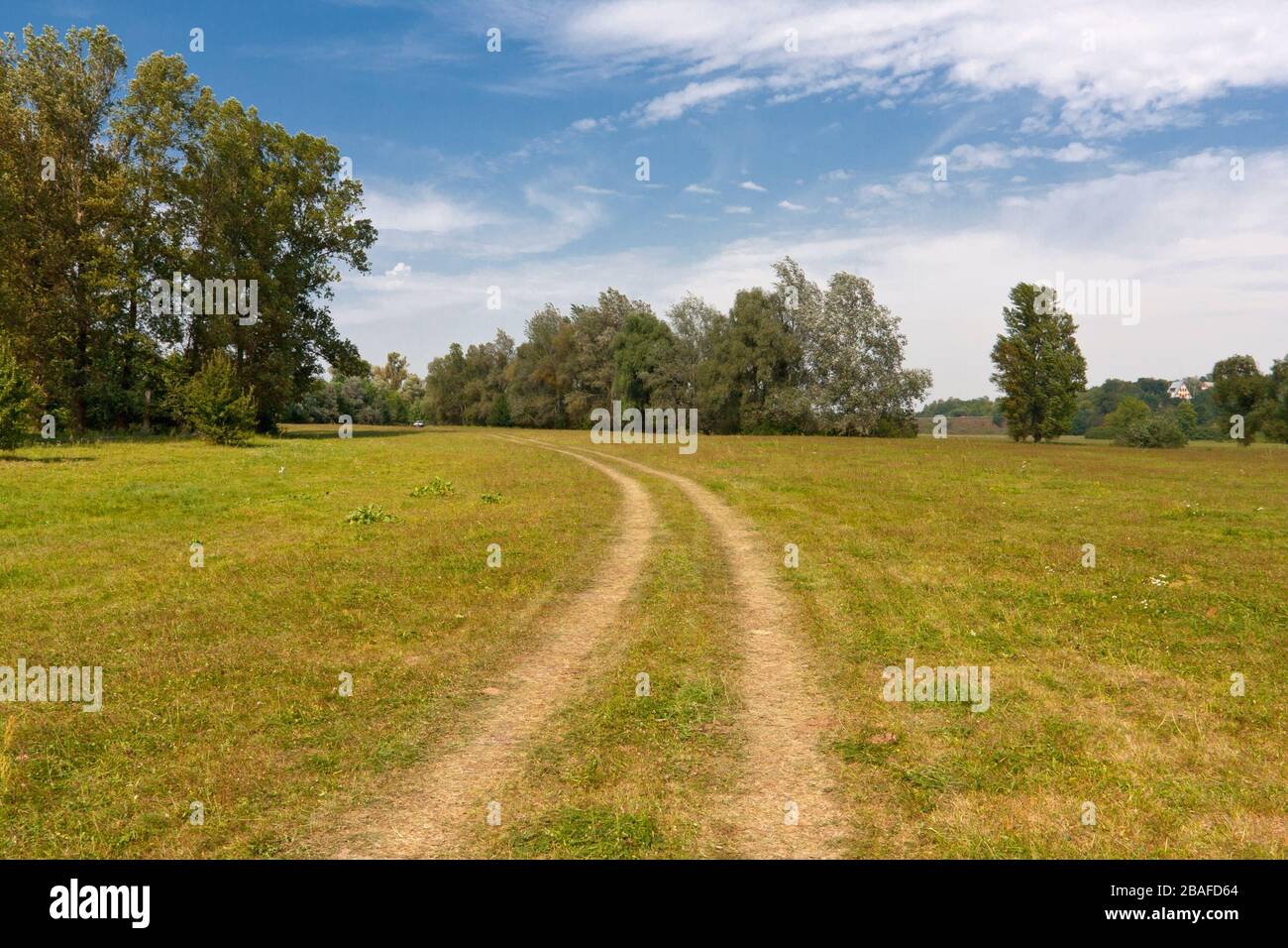 Nice summer scene track hi-res stock photography and images - Alamy