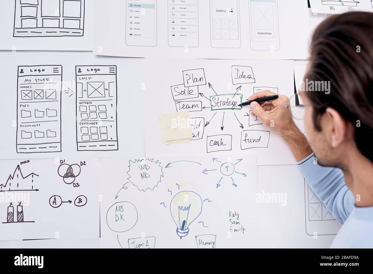 Shoulder hand manager hi-res stock photography and images - Alamy