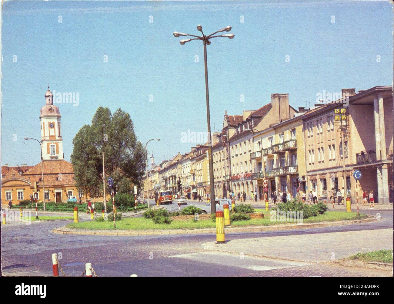 Bialystok. Rynek Kosciuszki. Barokowy ratusz z 1745 Stock Photo - Alamy