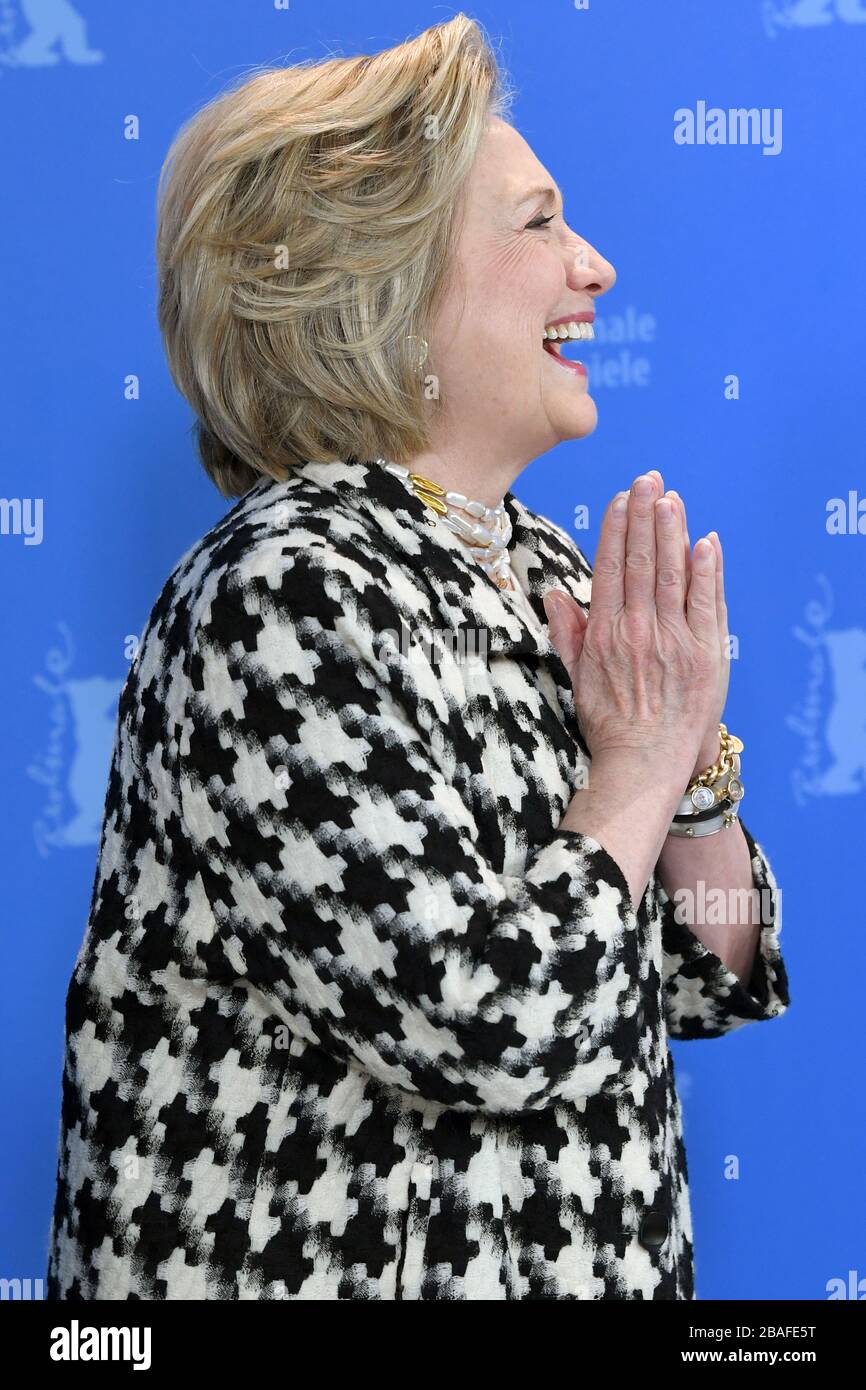 Hillary Rodham Clinton attends the photocall for Hillary during the ...