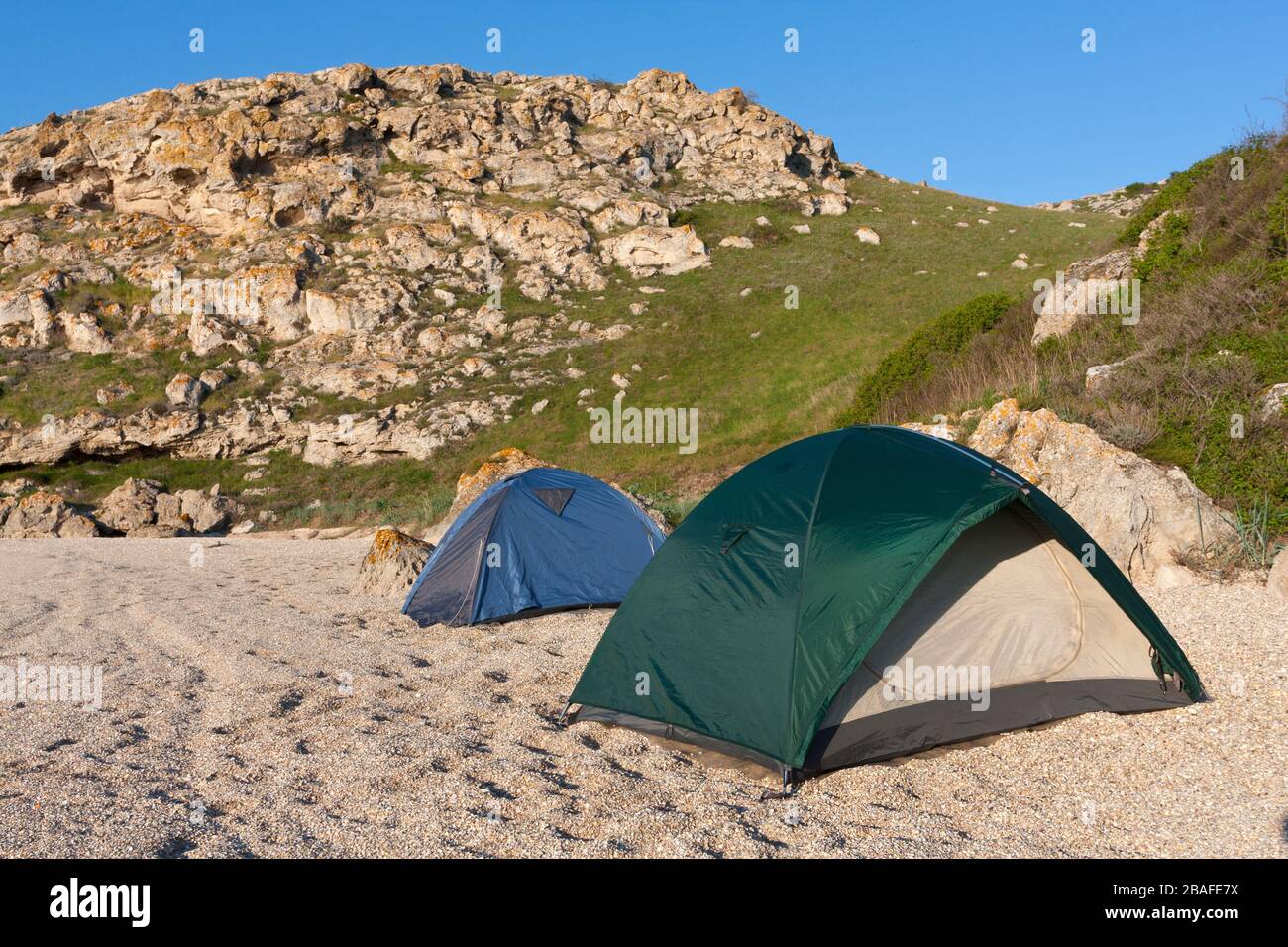 Summer active sport tents hi-res stock photography and images - Alamy