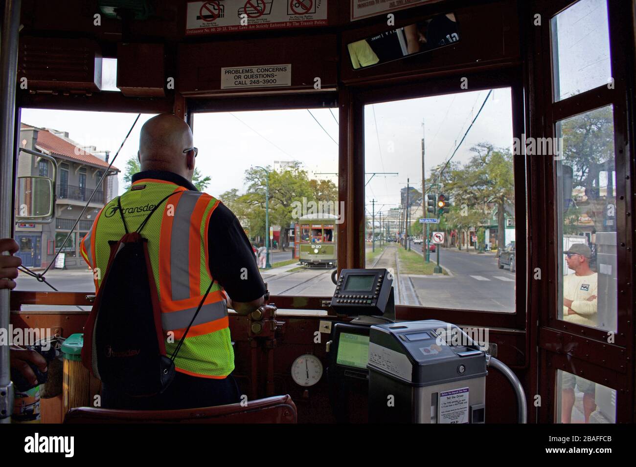 New Orleans RTA Line, or Regional Transit Authority Streetcar Stock ...