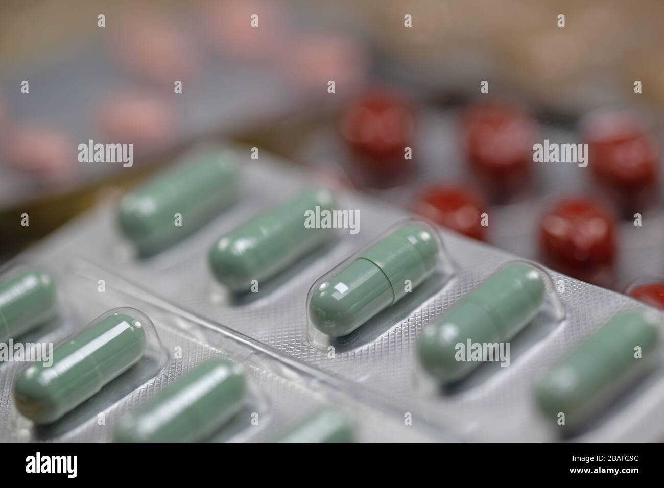 Many tablets hi-res stock photography and images - Alamy