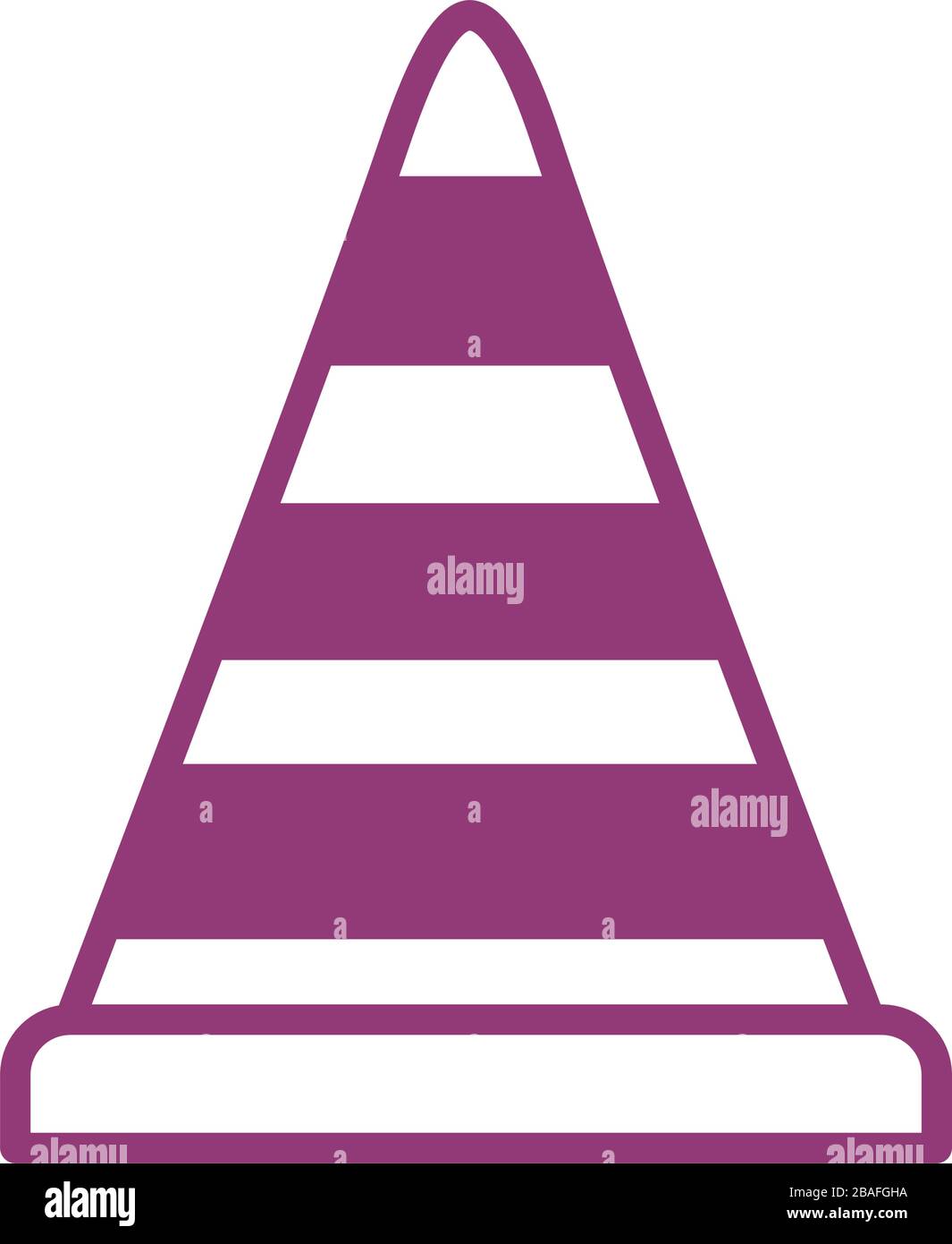 cone protection tool line style Stock Vector Image & Art - Alamy