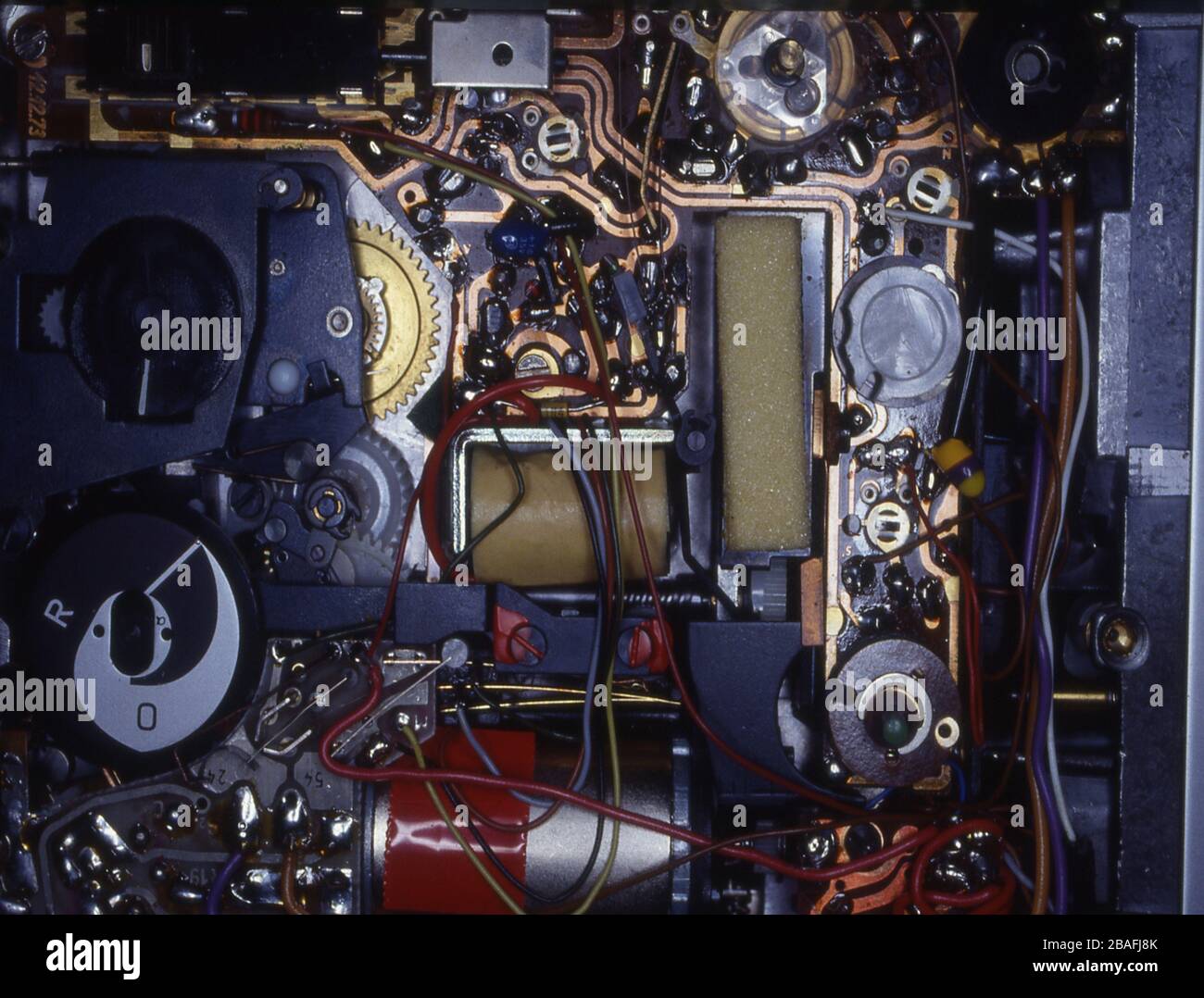 technical device with cables, gears and motor Stock Photo - Alamy