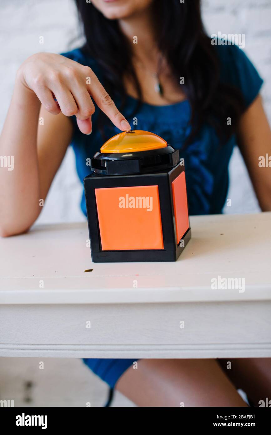 Buzzer finger hi-res stock photography and images - Alamy