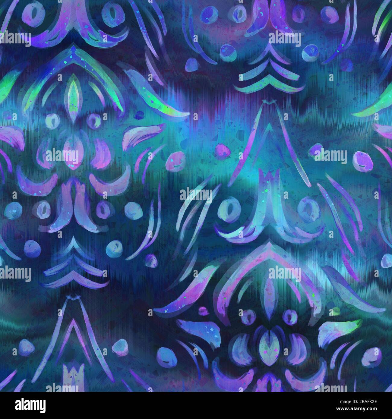 Surreal ombre blend digital pattern overlay swatch Stock Photo - Alamy