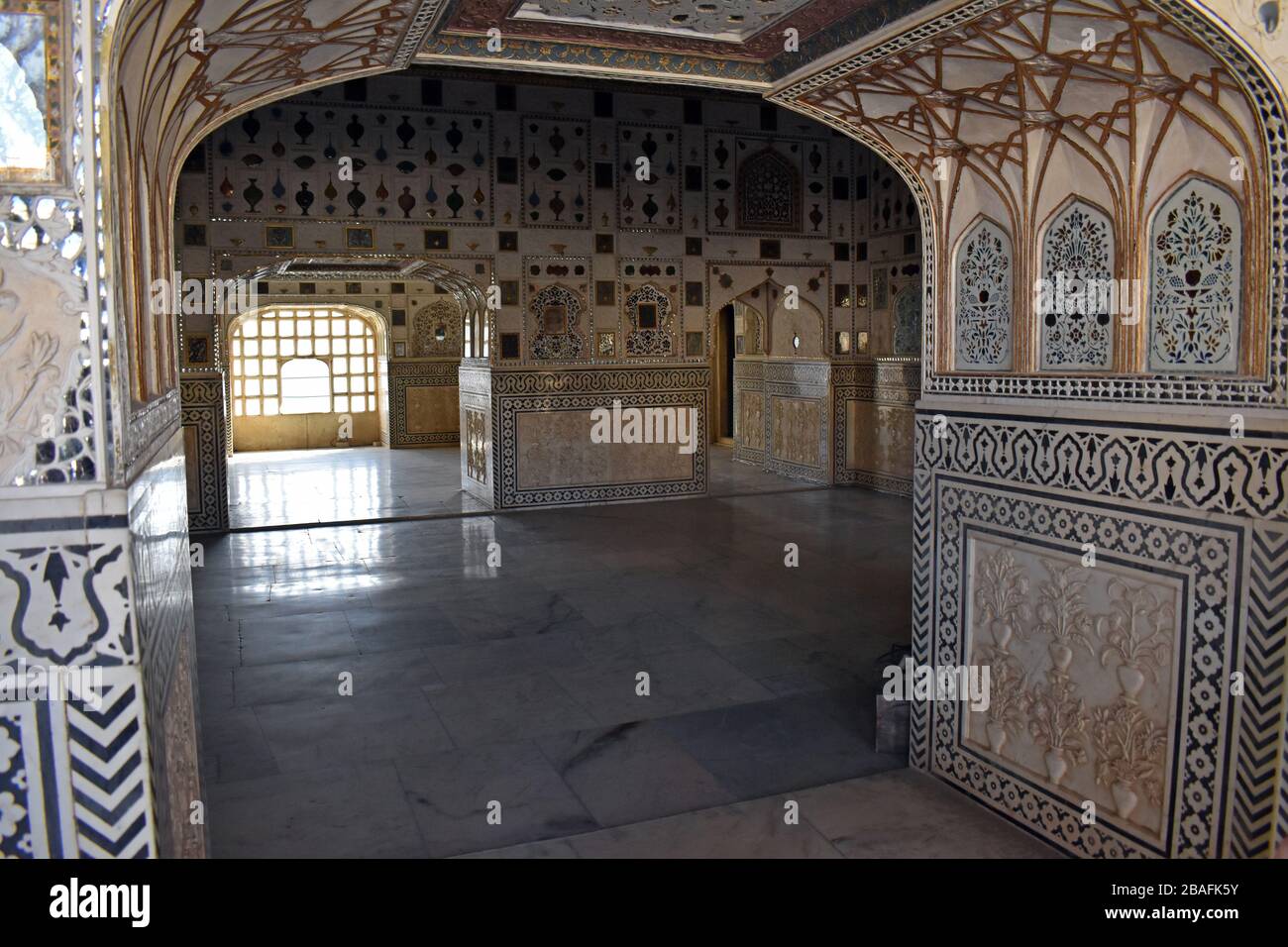 The Amber Fort in Jaipur, Rajasthan, India Stock Photo - Alamy