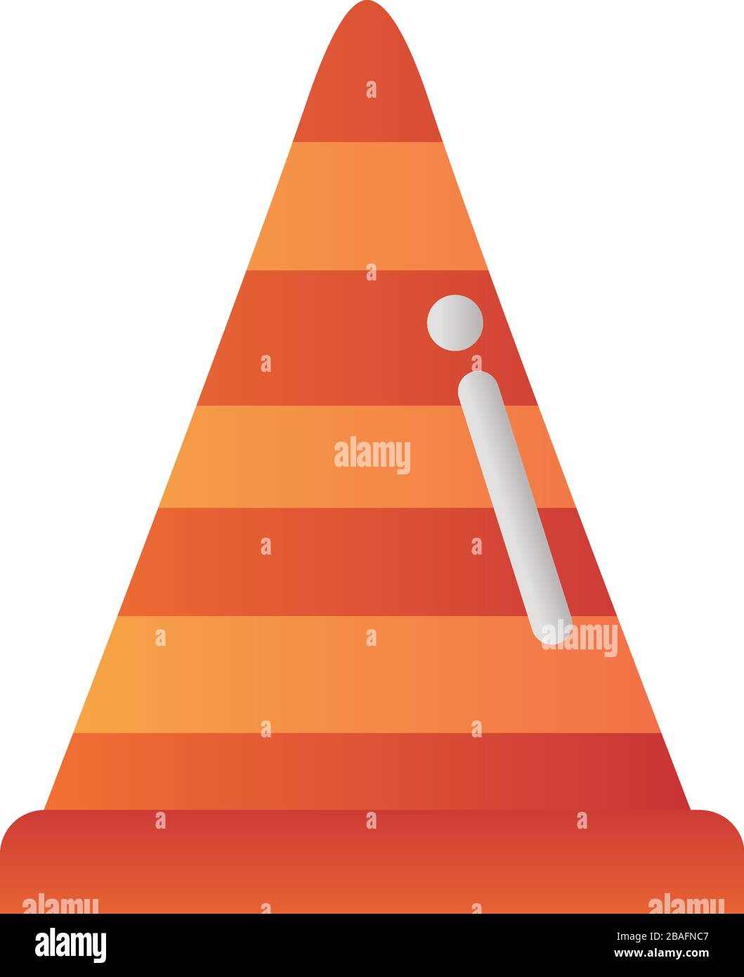 Guide cone Stock Vector Images - Alamy