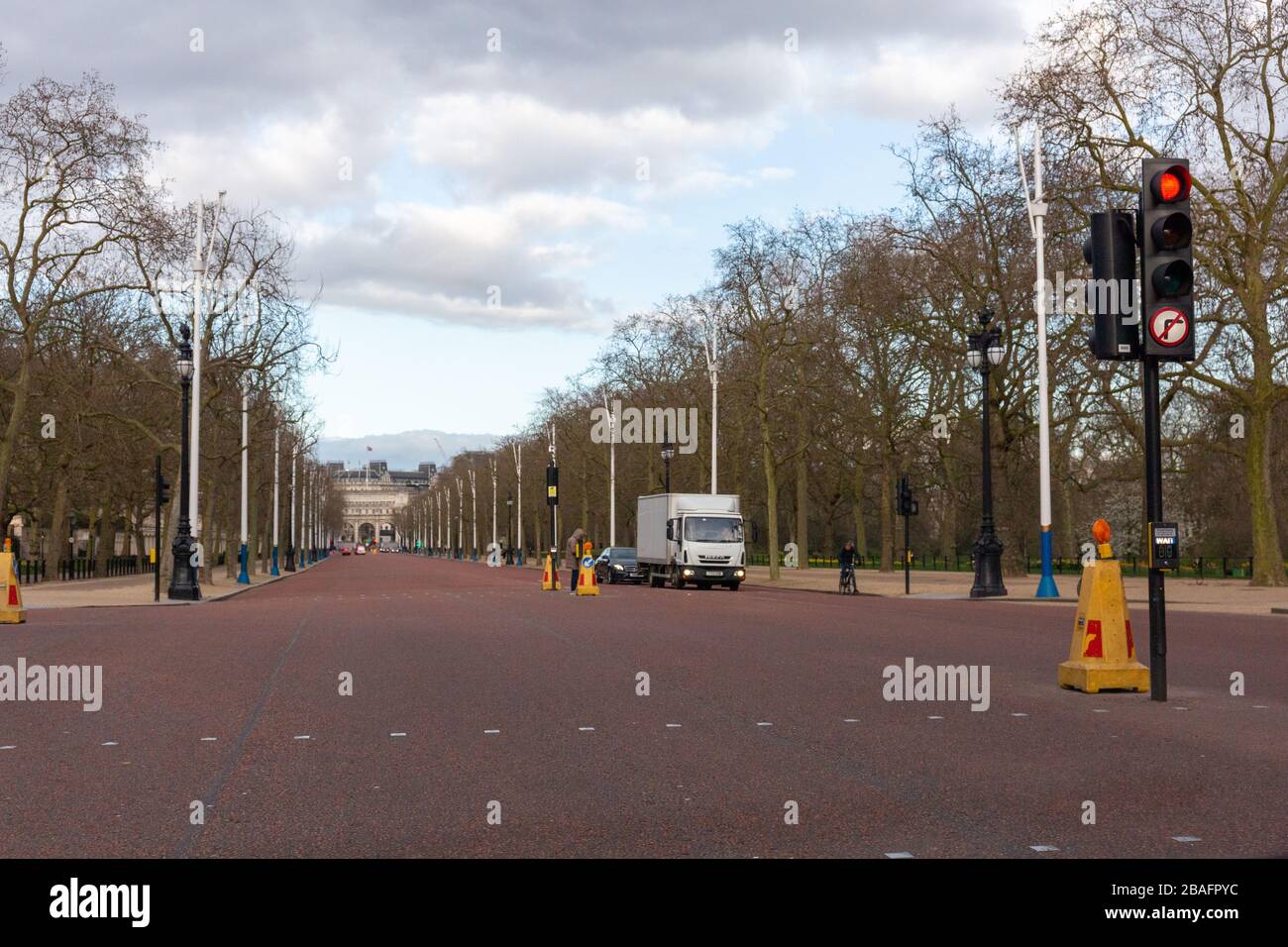 Near empty streets of London, in March 2020 Stock Photo - Alamy
